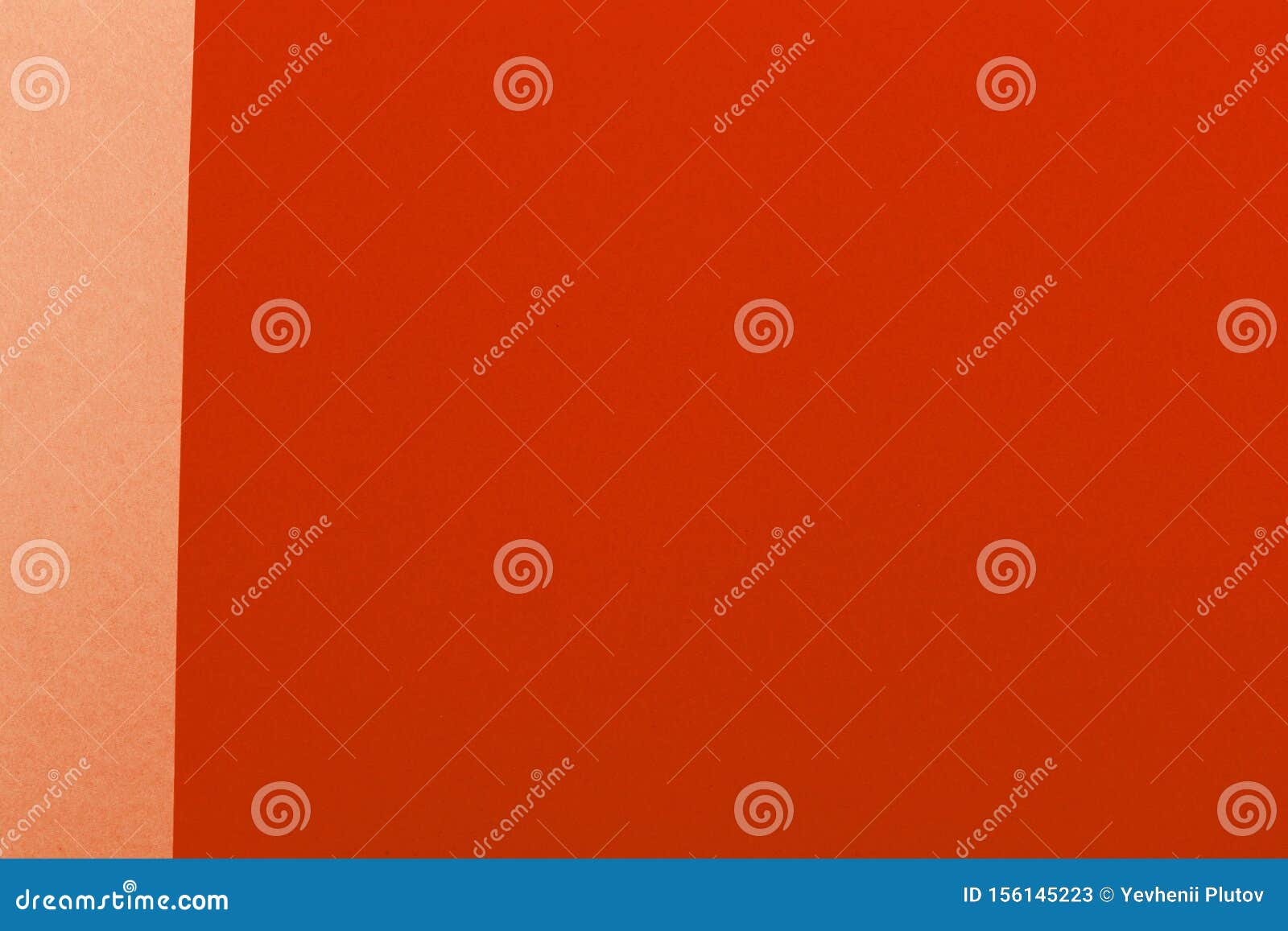 Paper Red, Orange Empty Background, Geometrically Located. Color Blank ...