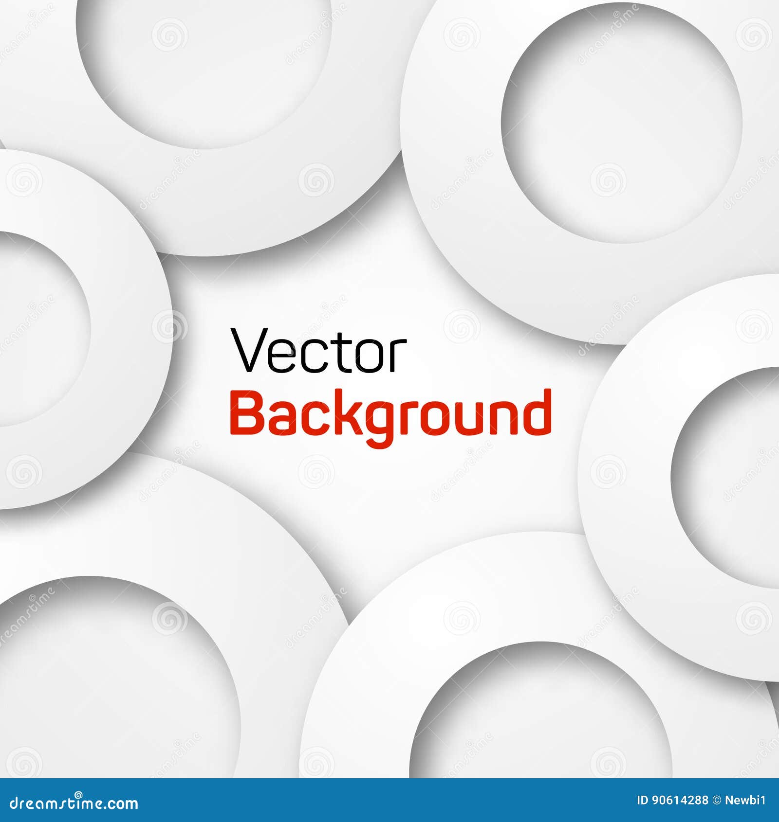 Paper Rings Abstract Background Stock Vector - Illustration of fashion ...