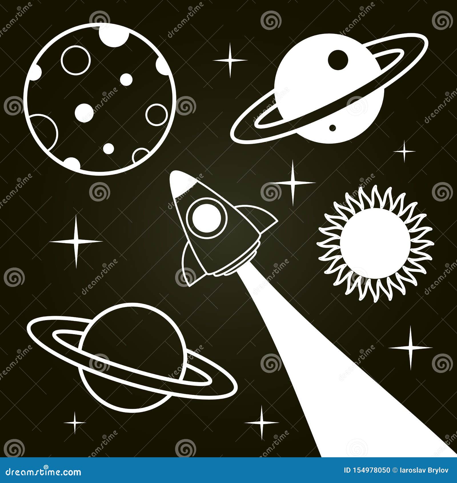 Paper Rocket Paper Art with White Tone Background Vector Stock Vector ...