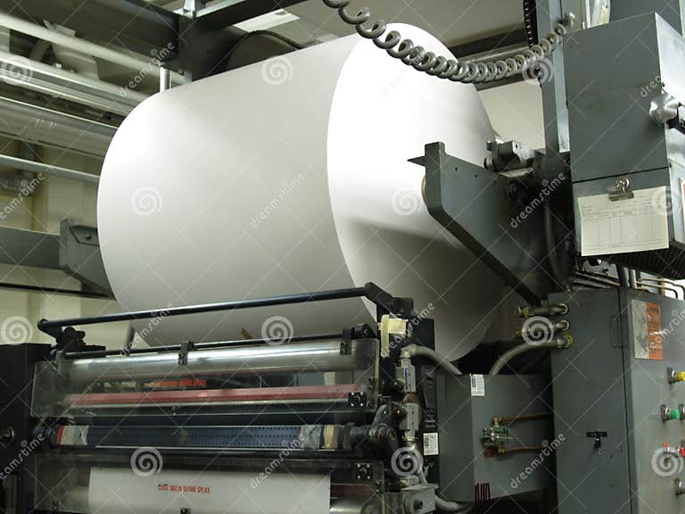 Paper roll stock photo. Image of publishing, massive, panel - 486262