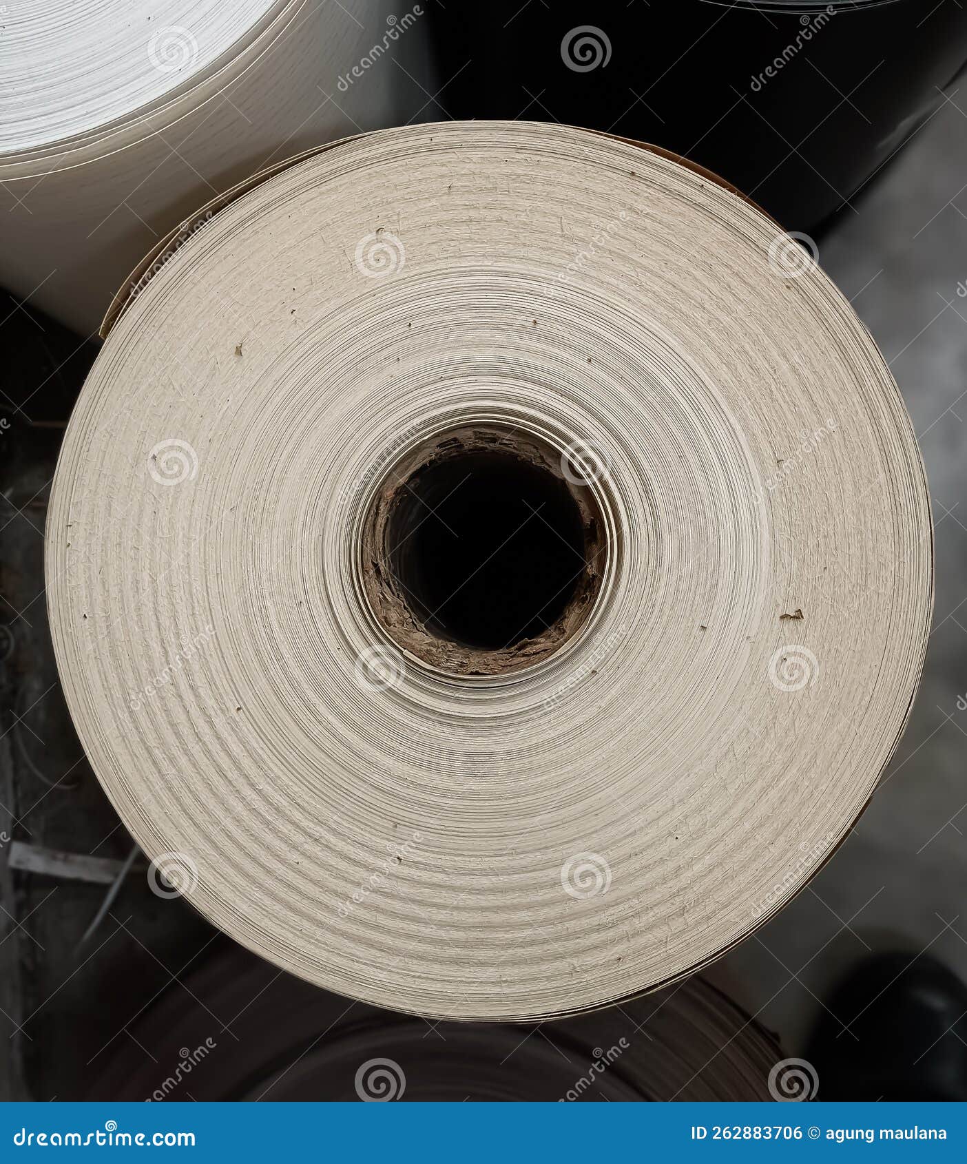 Paper Roll for Furniture Raw Materials Stock Photo - Image of paper ...