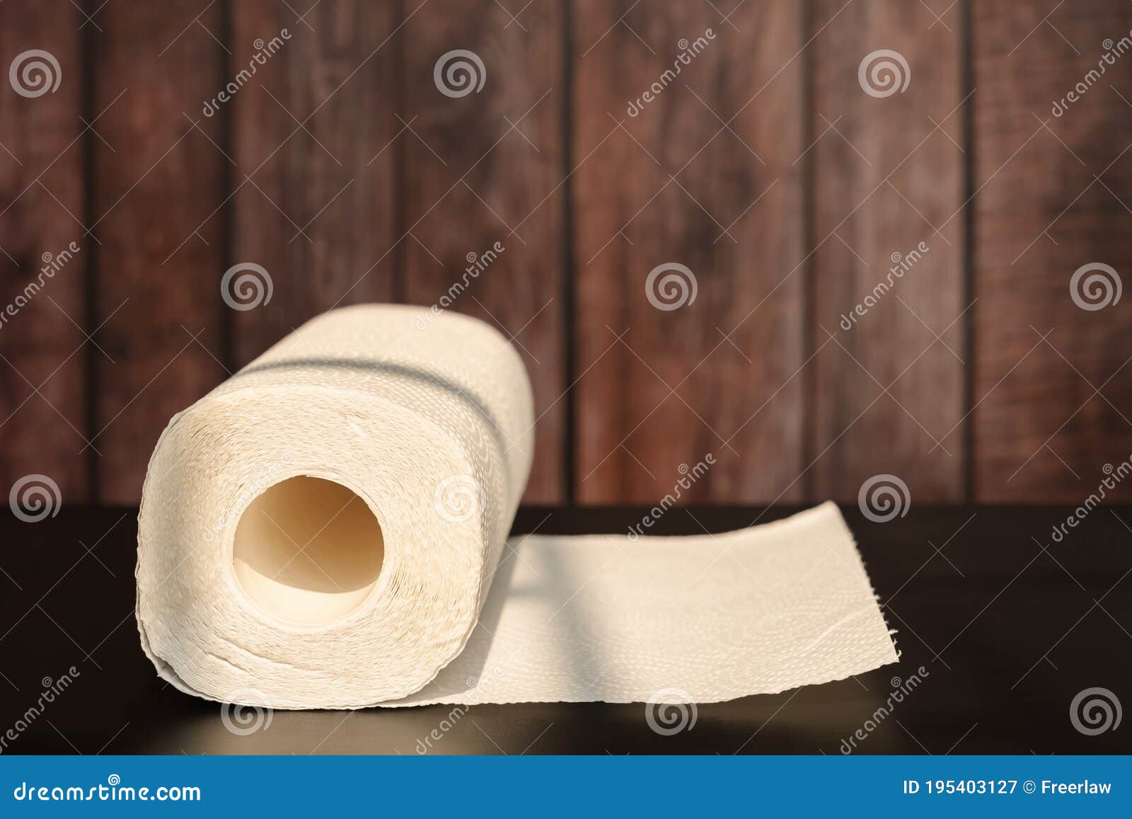 Paper Roll for Kitchen in Sunny Morning Stock Image - Image of domestic ...