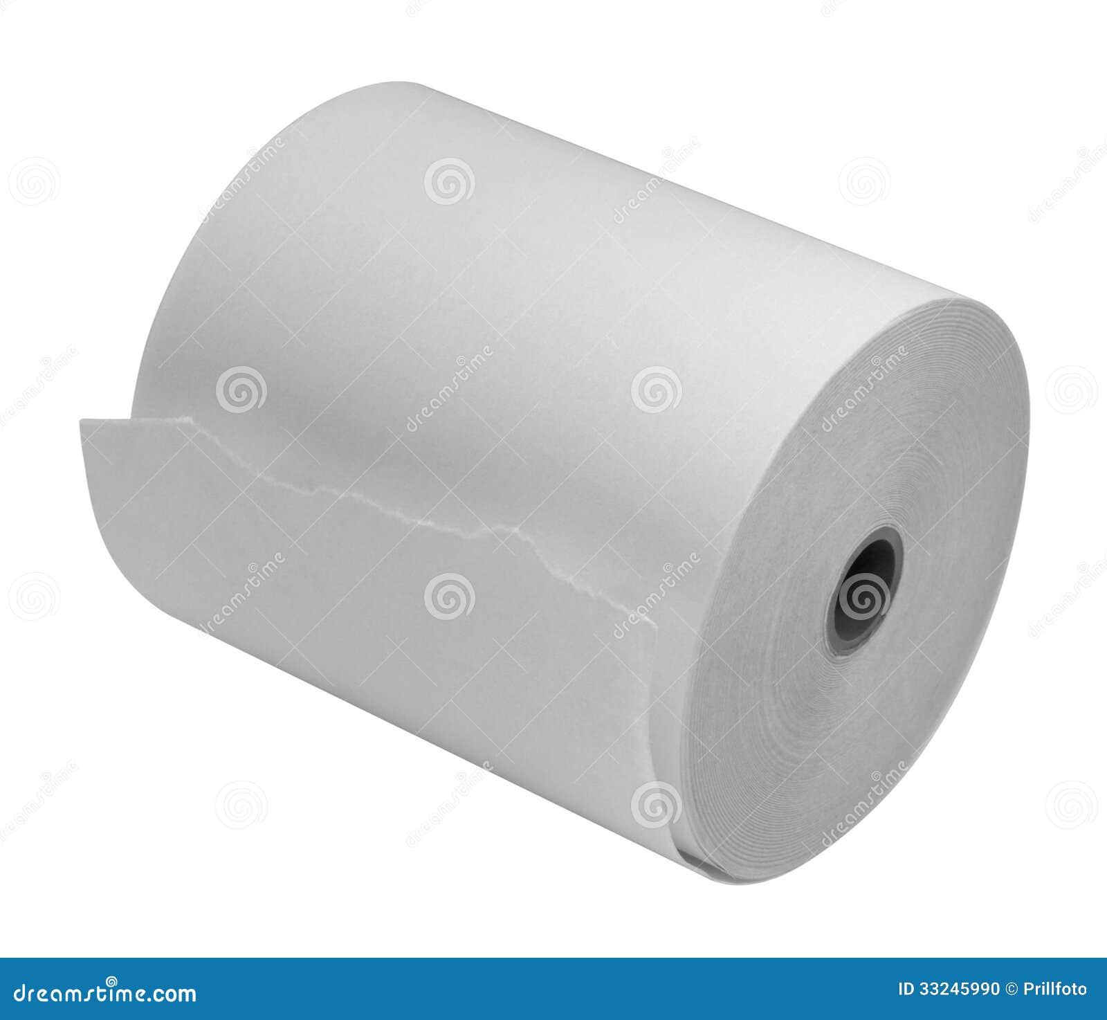 Paper roll sideways stock photo. Image of cellulose, sales - 33245990