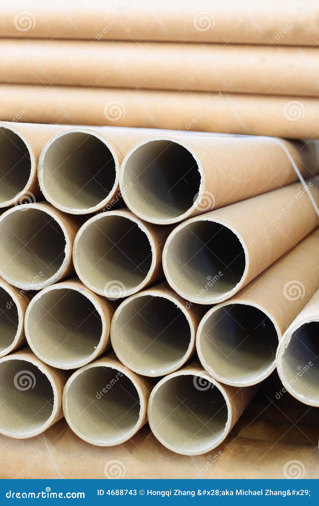Paper rolls stock image. Image of bundle, millboard, iten - 4688743