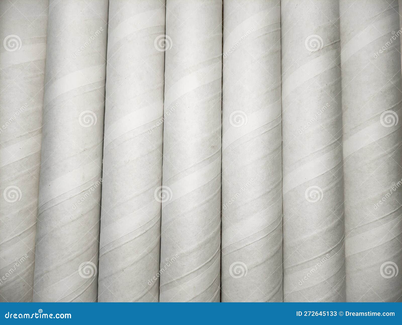 Paper Rolls, Cardboard Roll Stock Image - Image of spool, closeup ...
