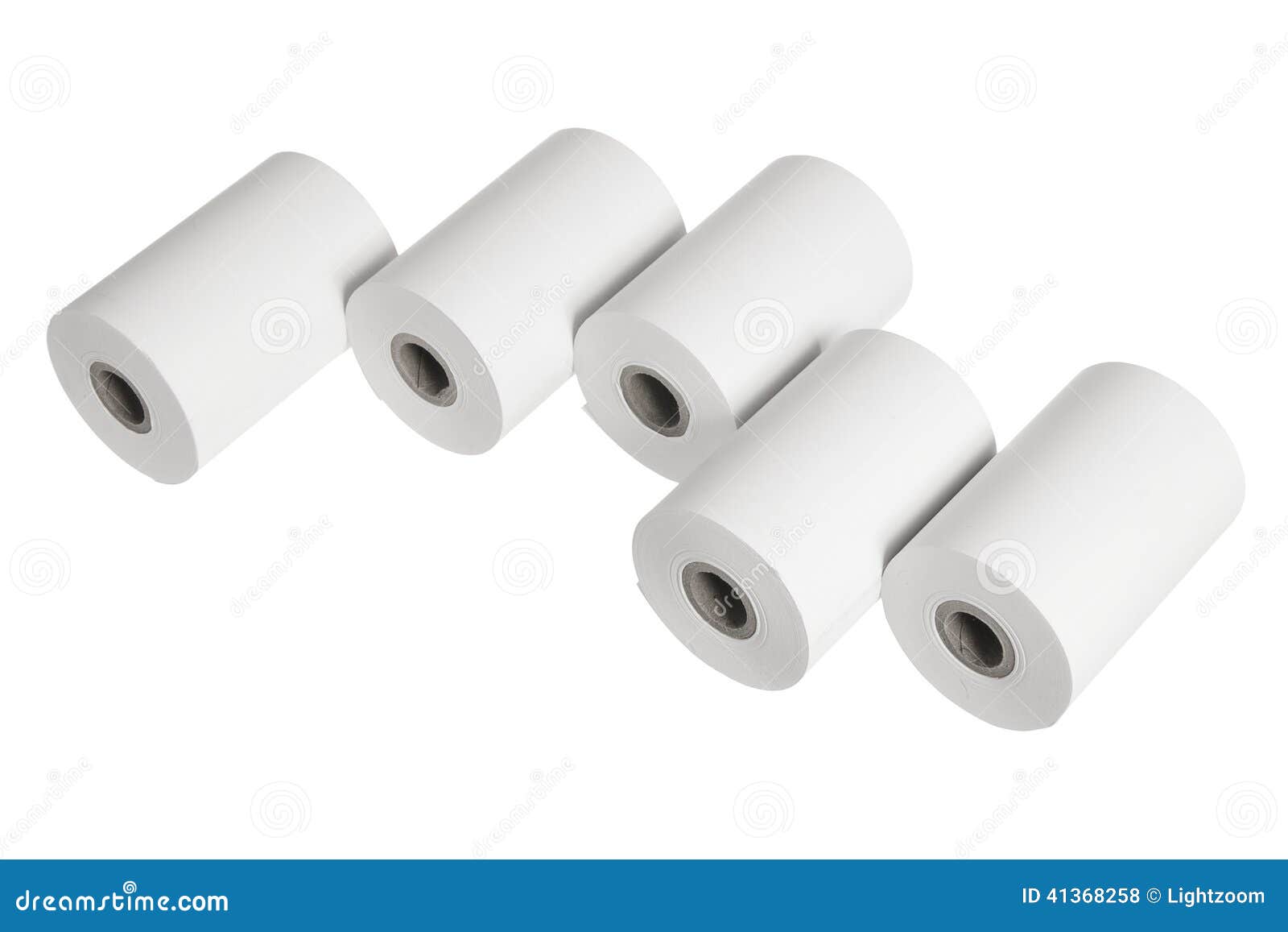 Paper Rolls stock photo. Image of white, blank, still - 41368258