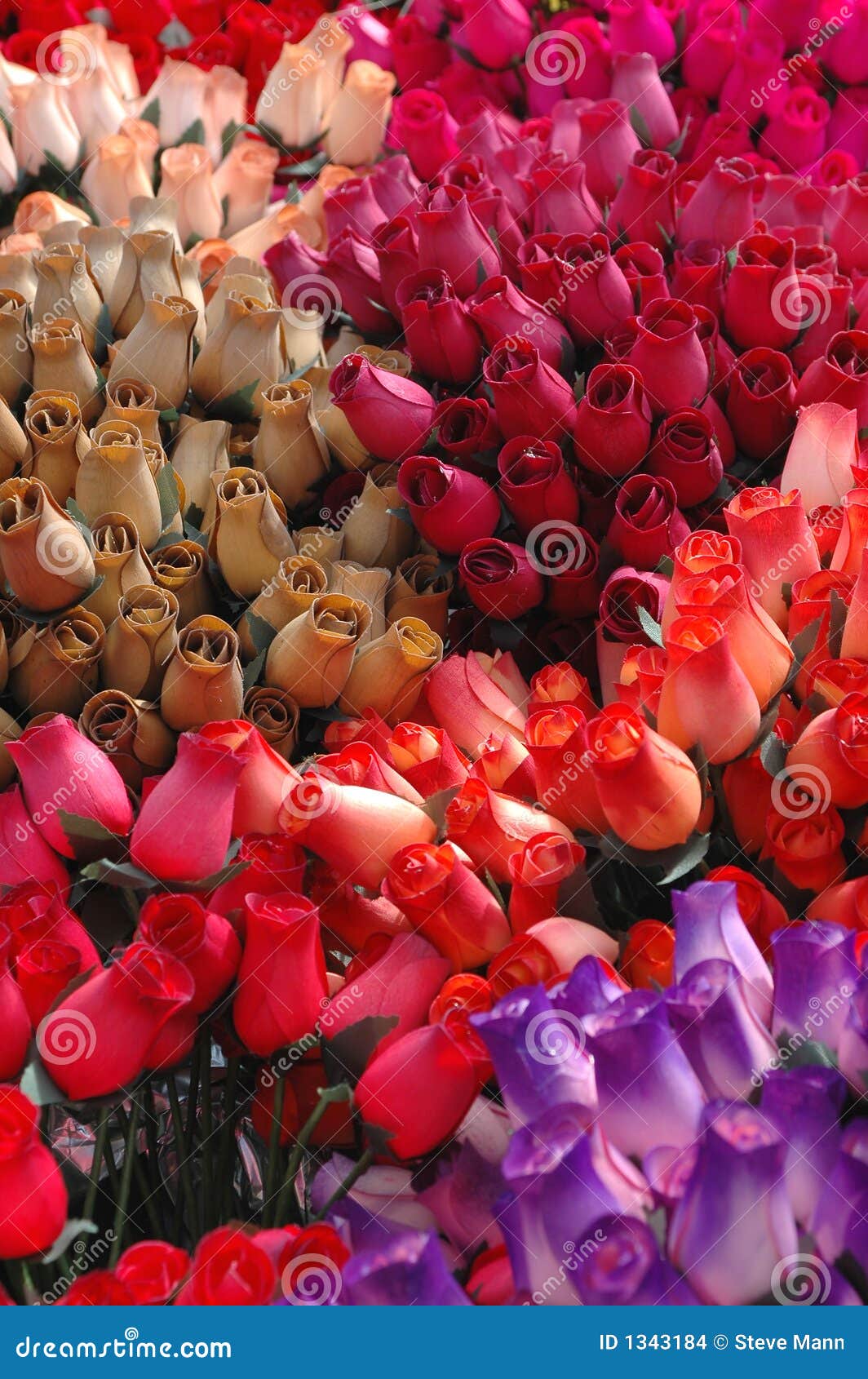 Paper Red Roses Flower Bouquet Art Craft On A Pink Background Stock ...