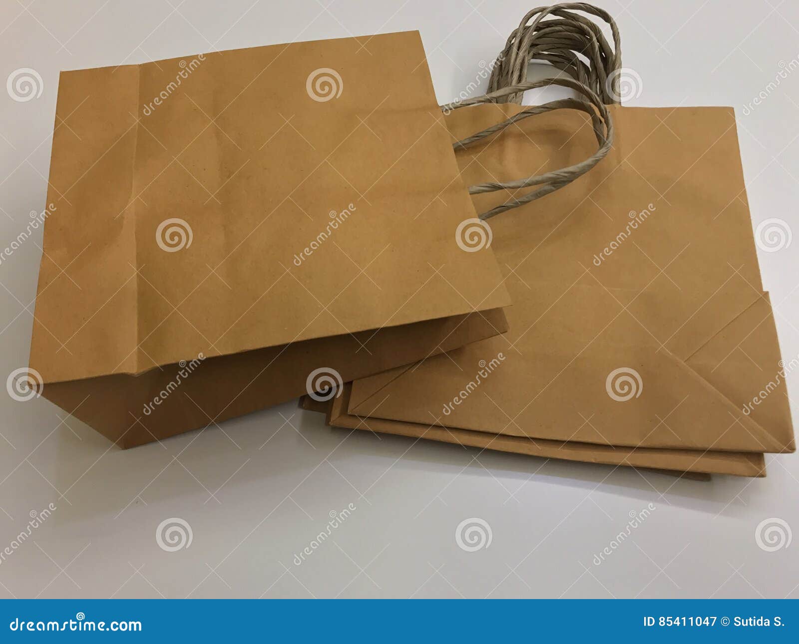 Paper sack stock image. Image of sacks, paper, recycle - 85411047