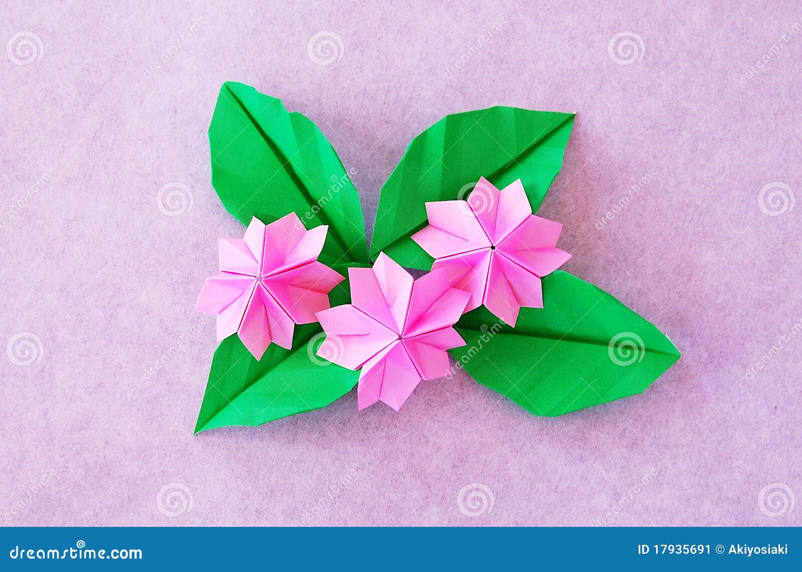 Paper sakura stock image. Image of traditional, leaf - 17935691