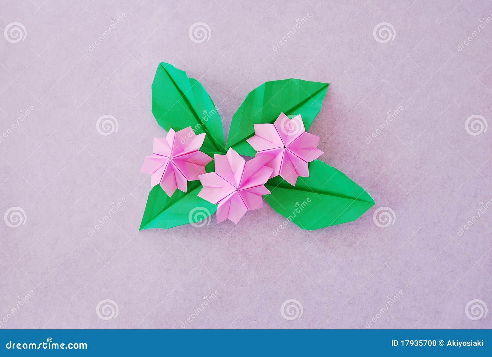 Paper Sakura Picture. Image: 17935700