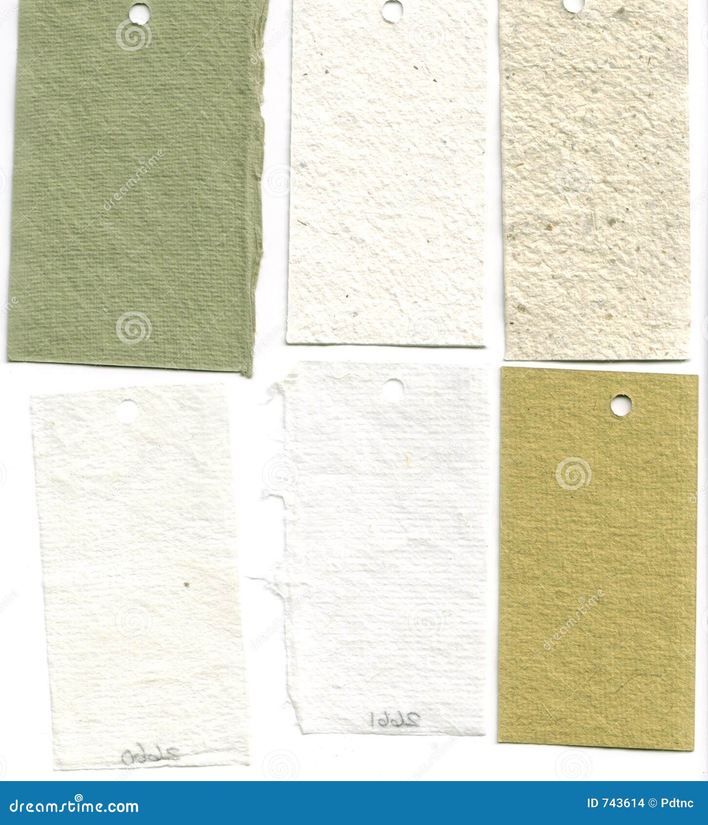 Paper Sample Swatches stock photo. Image of card, irregularities - 743614