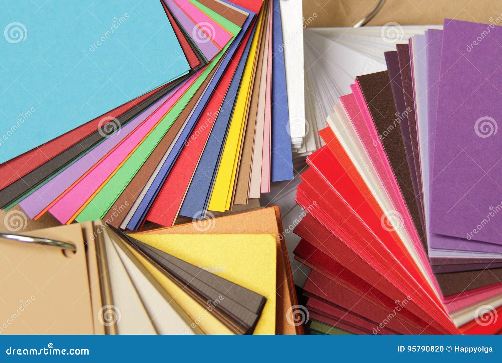 Paper sampler stock photo. Image of colors, graphic, background - 95790820