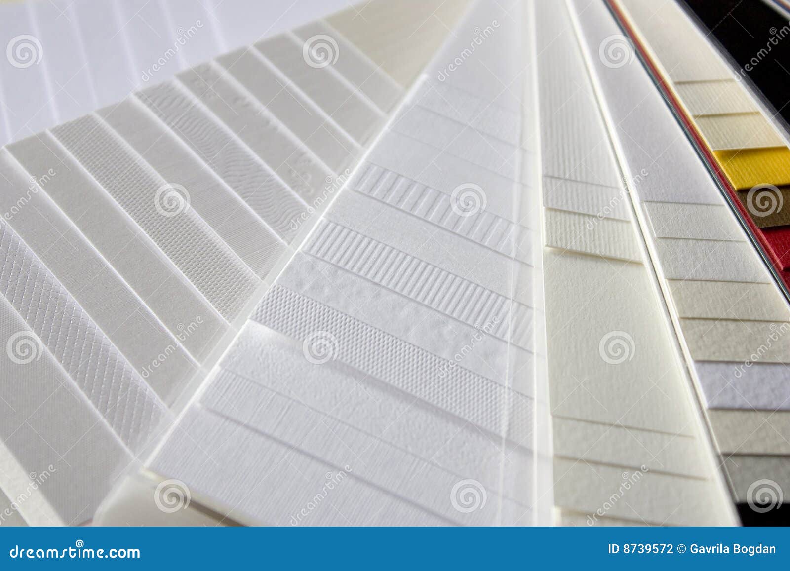 Paper samples stock photo. Image of nuances, black, paintings - 8739572