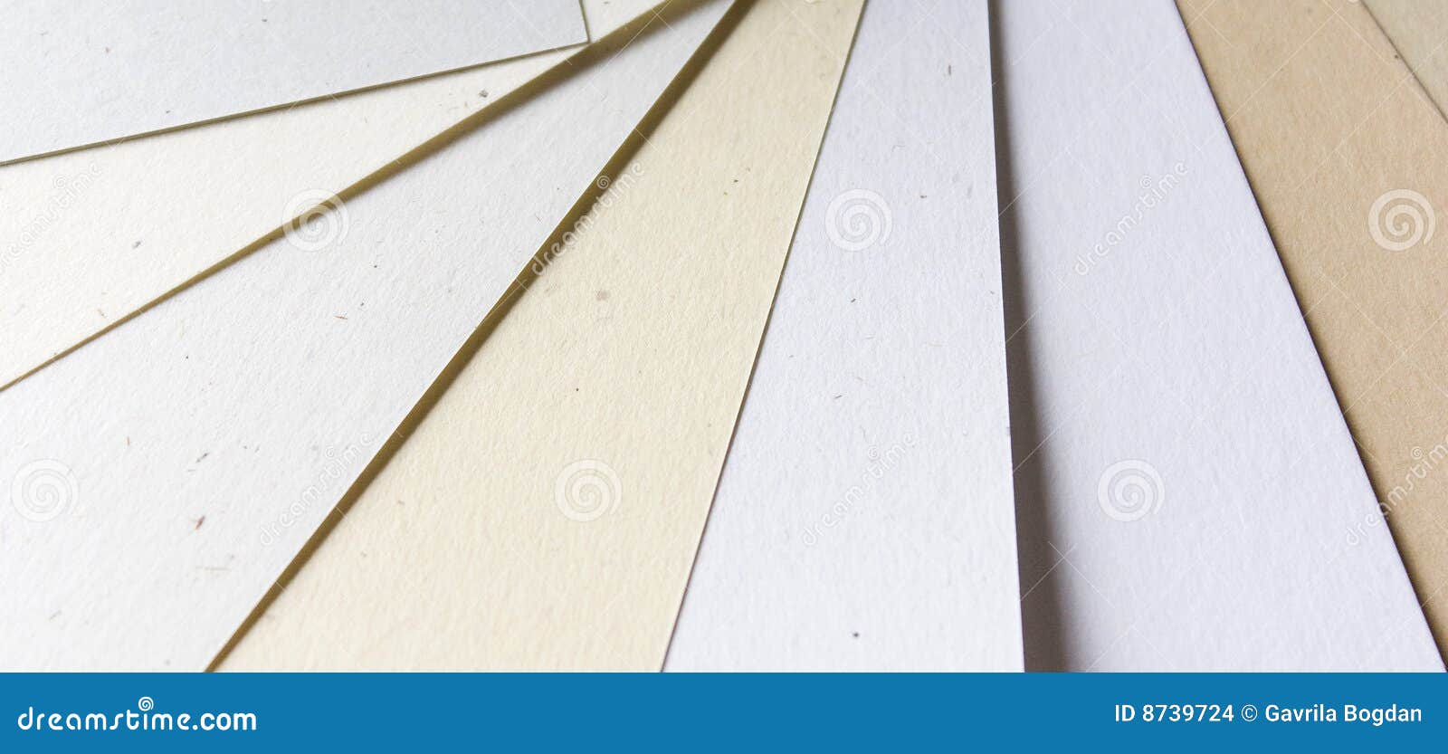 Paper samples stock photo. Image of design, orange, guide - 8739724