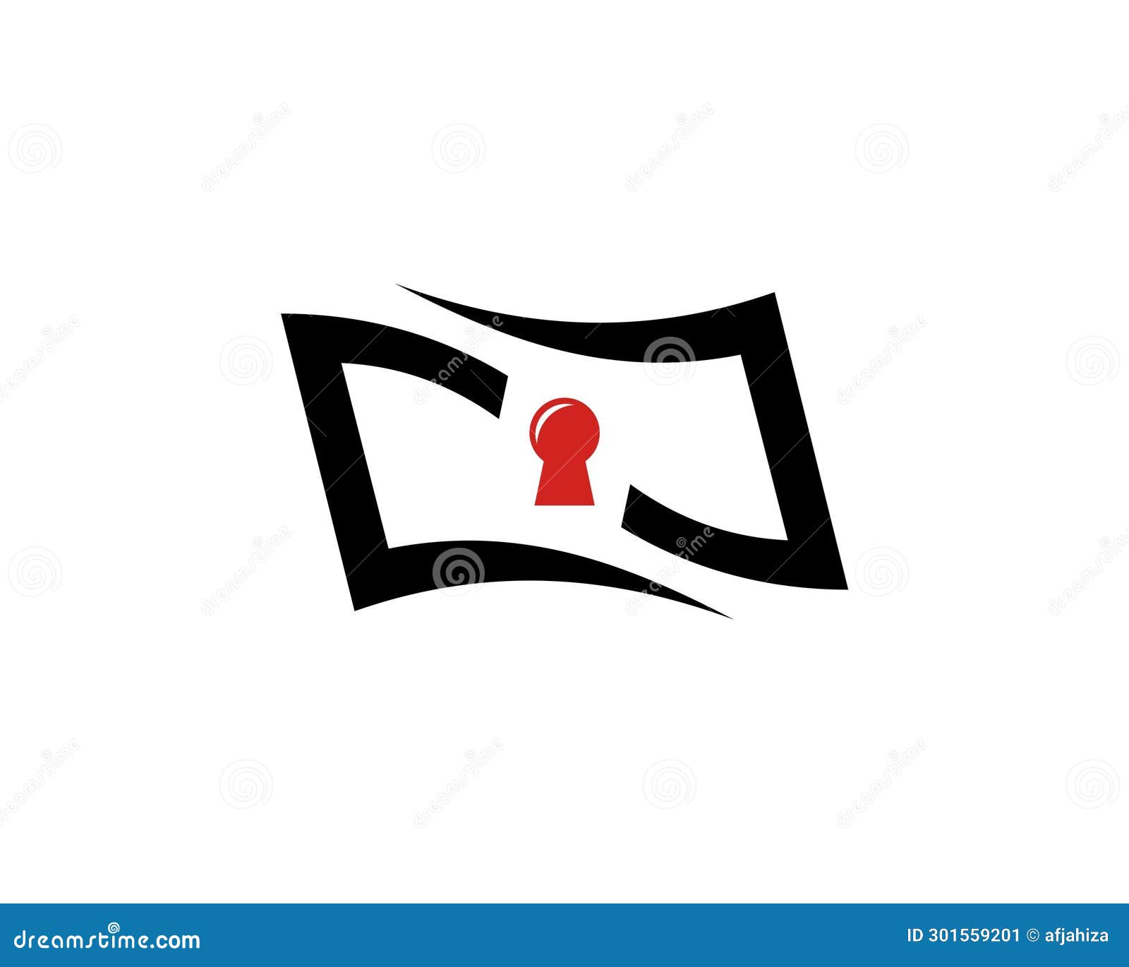 Paper Security Logo Icon Template Stock Illustration - Illustration of ...