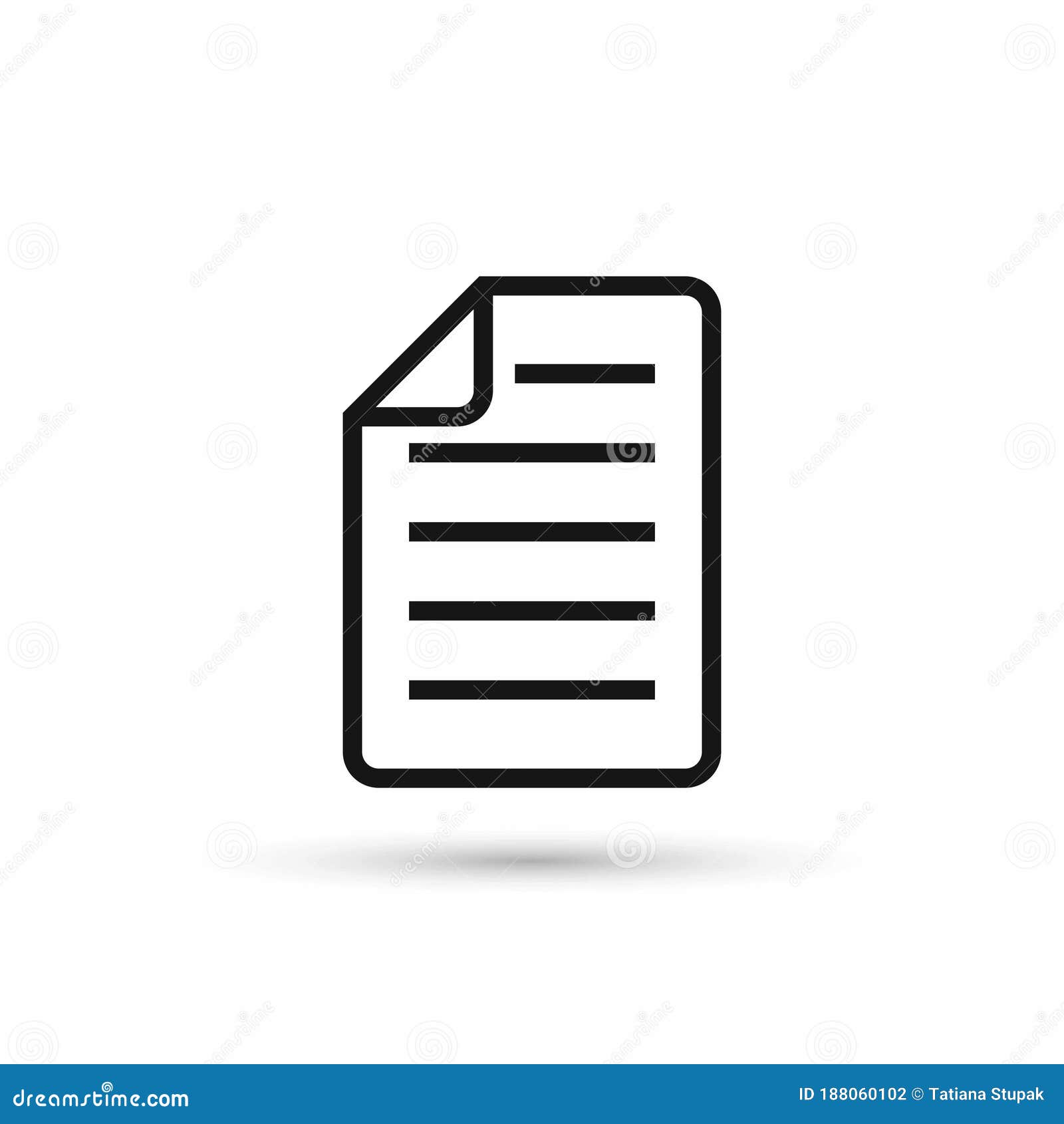 Sheet Icon. Trendy Sheet Logo Concept On White Background From E ...