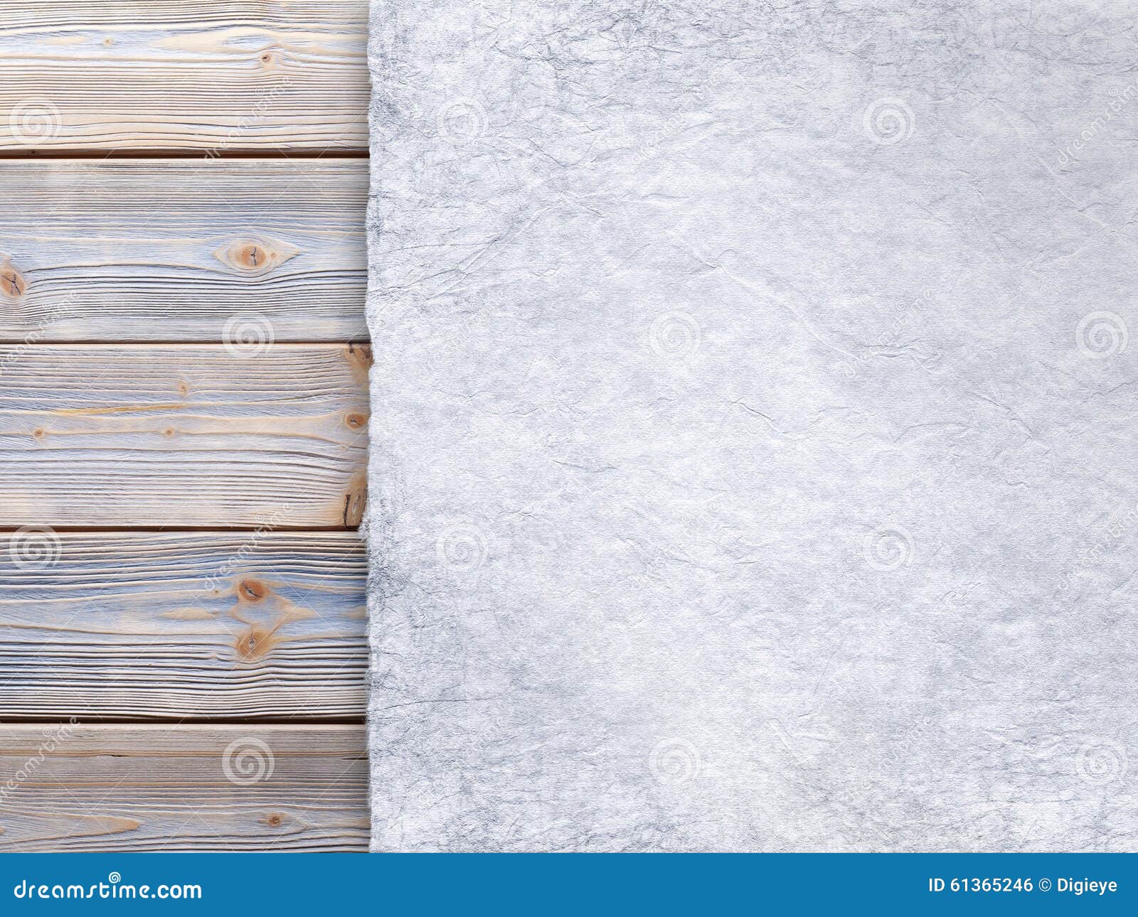 Paper Sheet on Old Wood Plank Wall Background Stock Photo - Image of ...