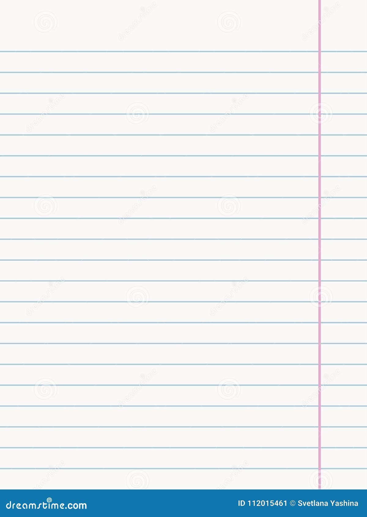 Paper Sheet Vector Realistic Illustration Stock Vector - Illustration ...