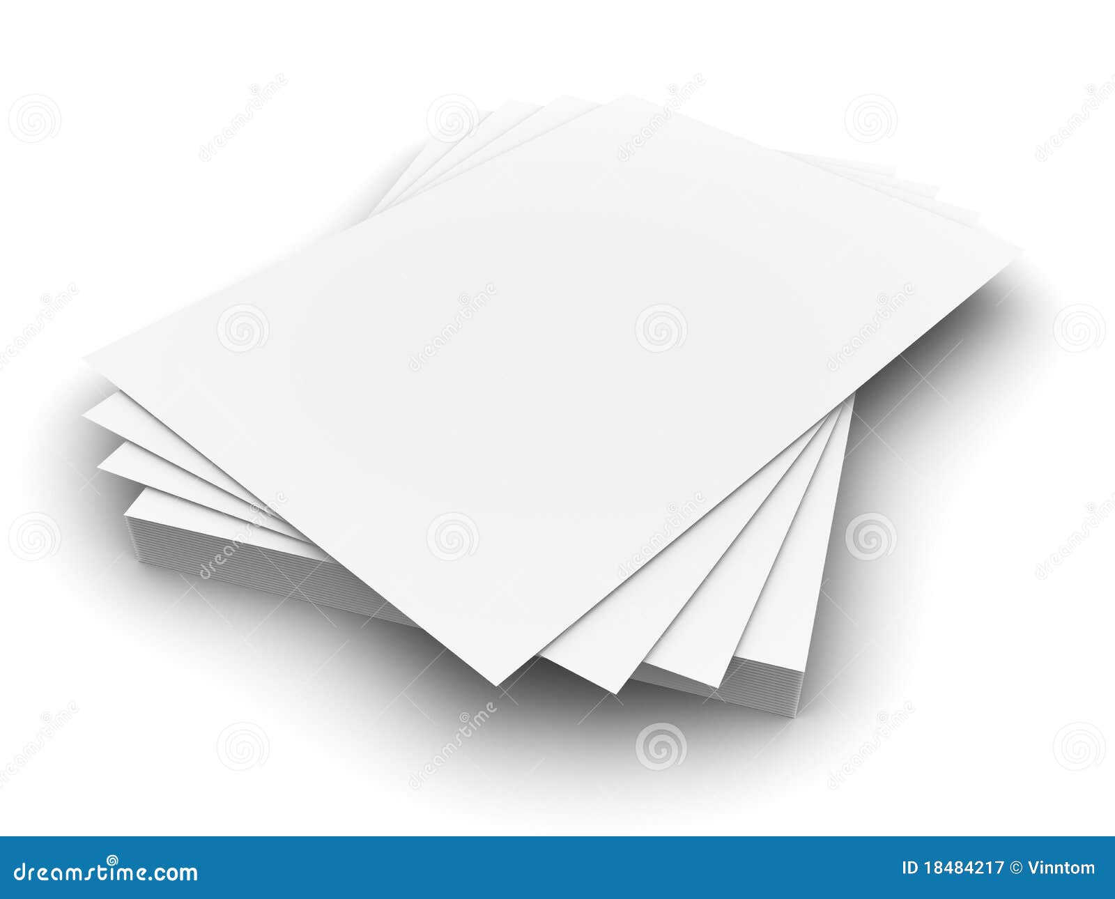 Paper Sheets stock illustration. Illustration of office - 18484217