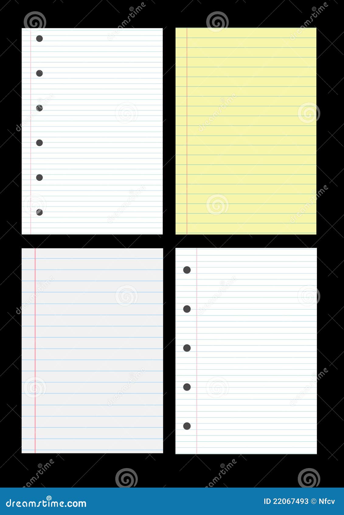 Paper Sheets stock illustration. Illustration of school - 22067493