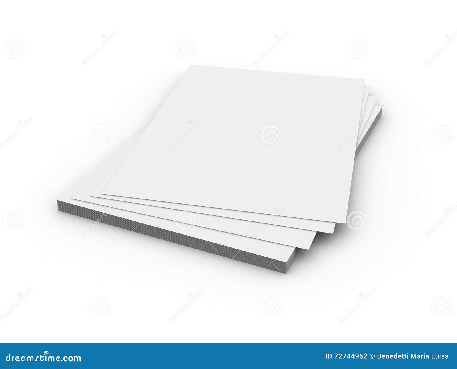 Paper sheets stock illustration. Illustration of broadsheet - 72744962