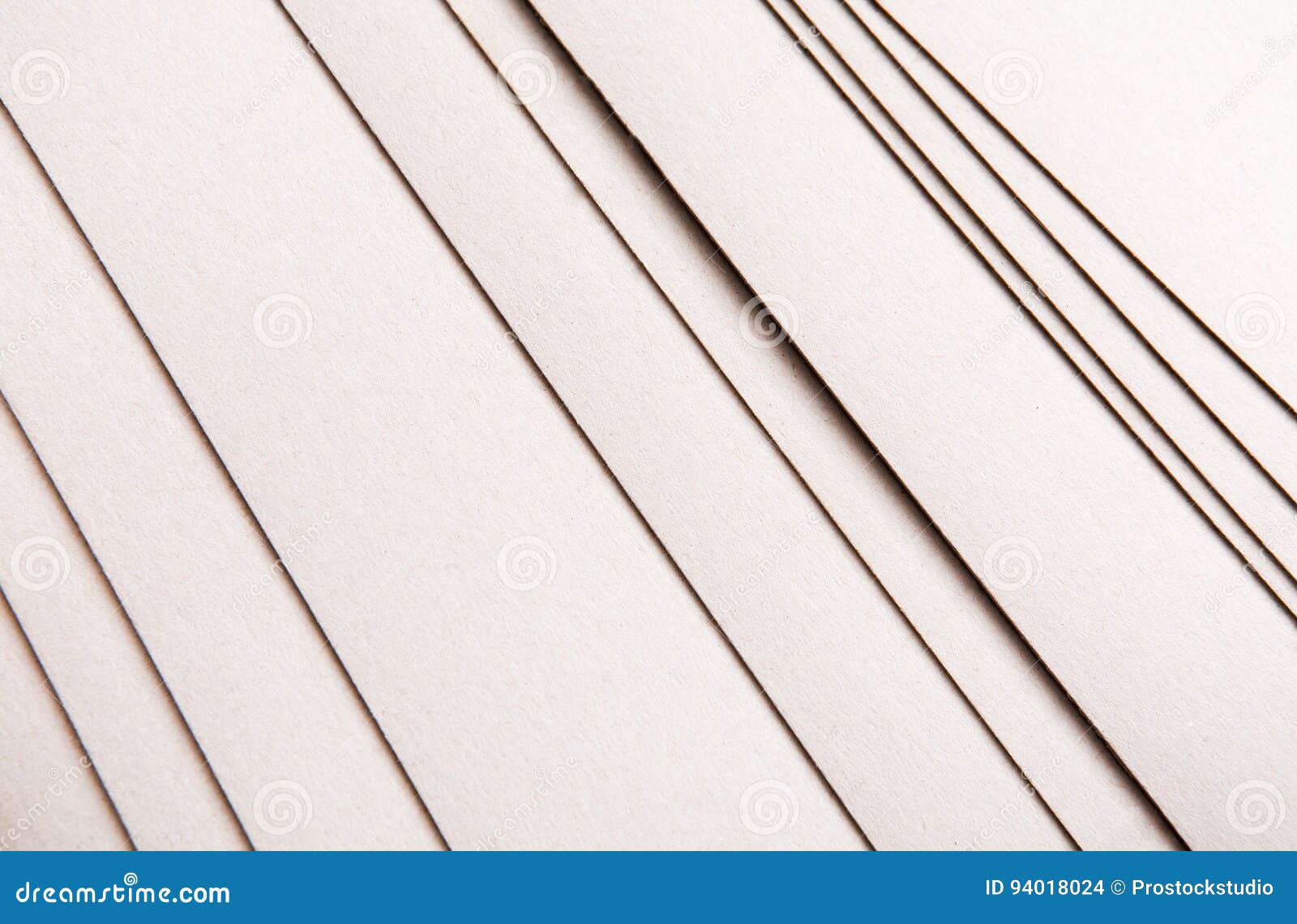 Paper Sheets Stack Close Up, Abstract Background Stock Photo - Image of ...