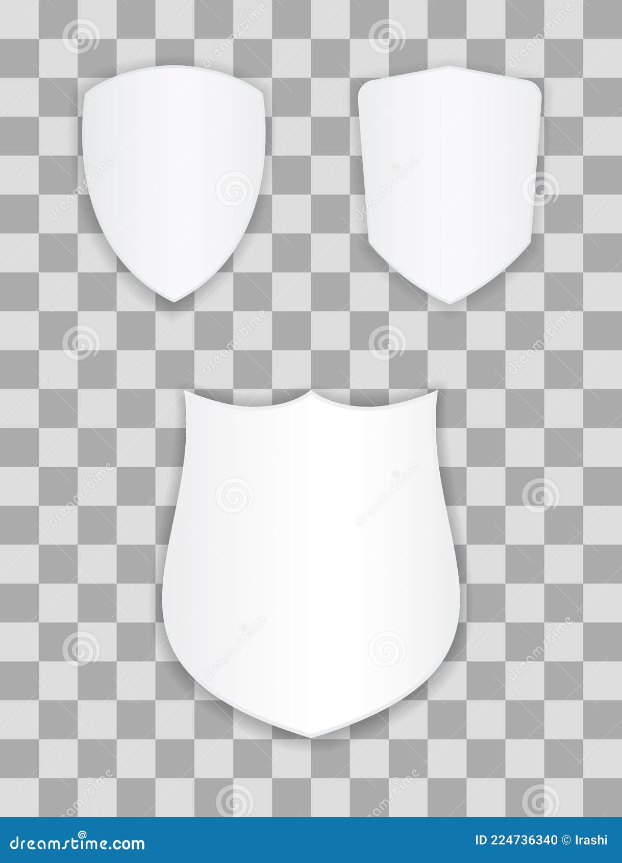 Paper Shield Justice Icon Color Outline Vector | CartoonDealer.com ...