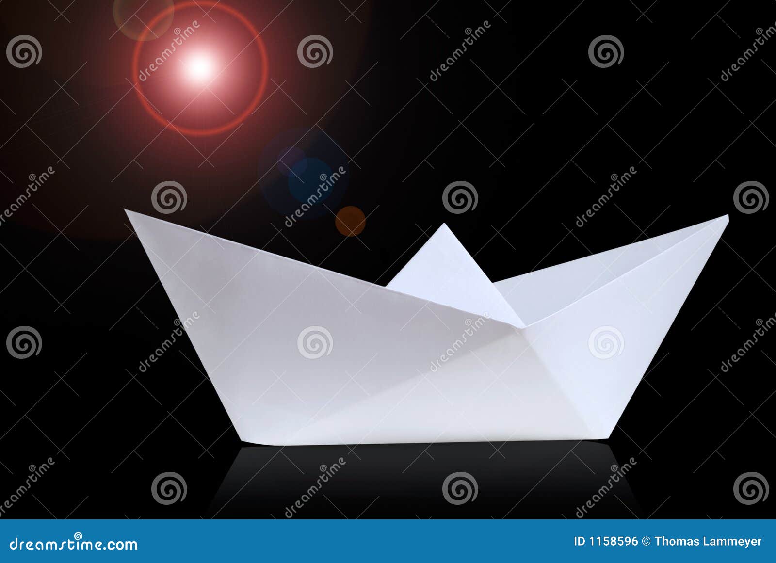 Paper ship stock photo. Image of journey, boat, idea, origami - 1158596