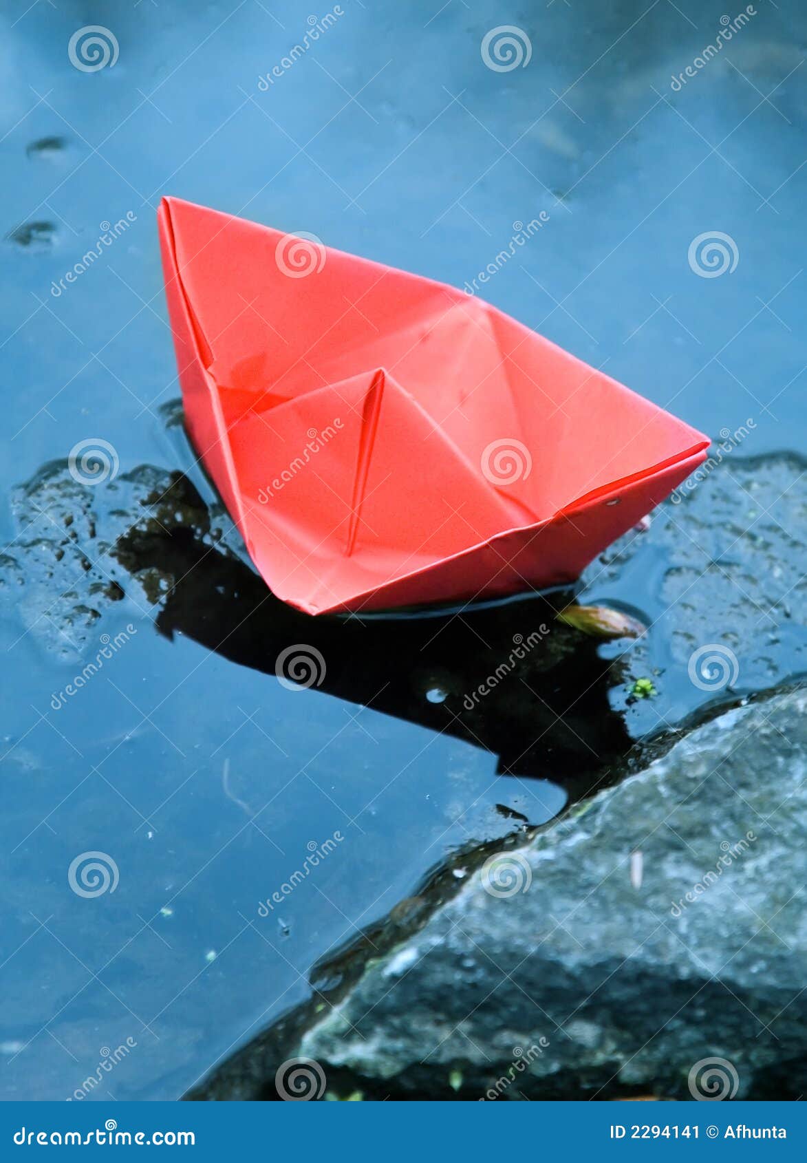 The paper ship stock image. Image of sailing, paper, ocean - 2294141