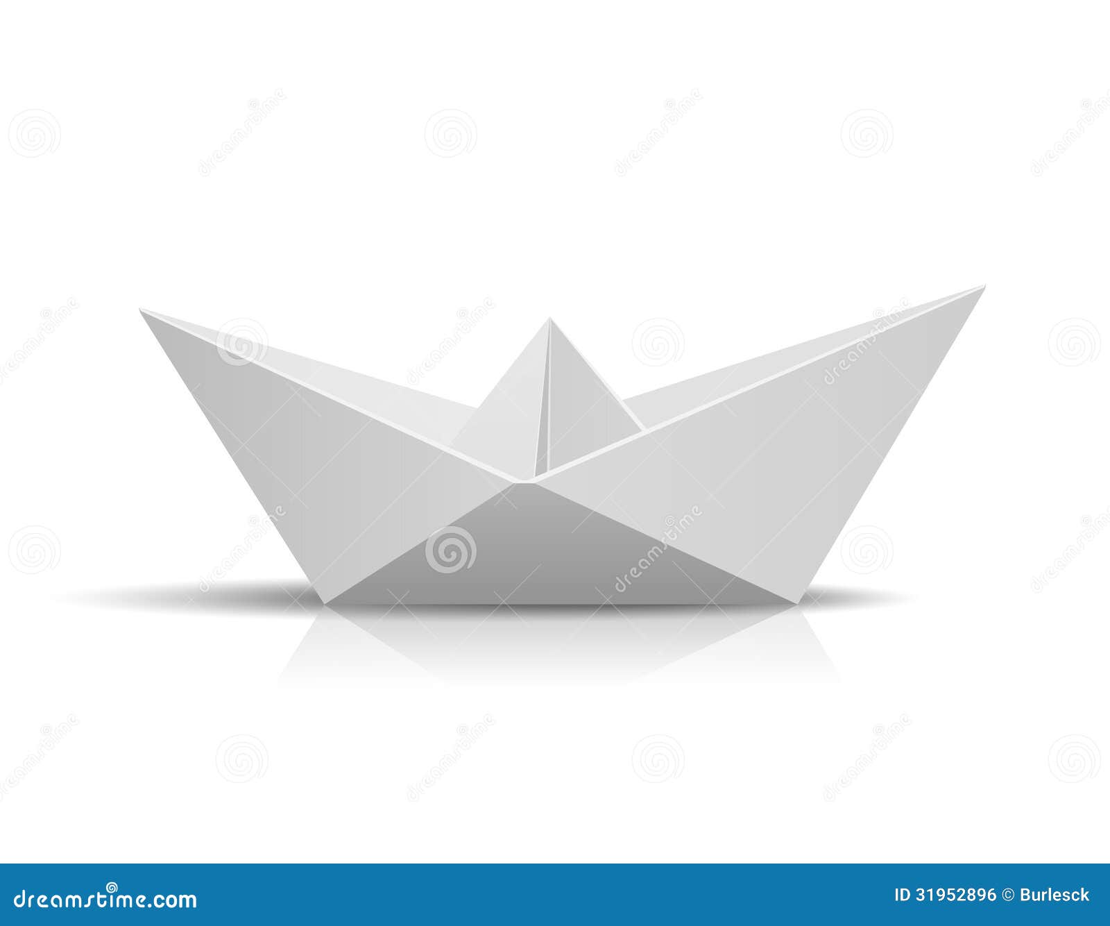 Paper Ship Origami Infographics Vector Illustration | CartoonDealer.com ...