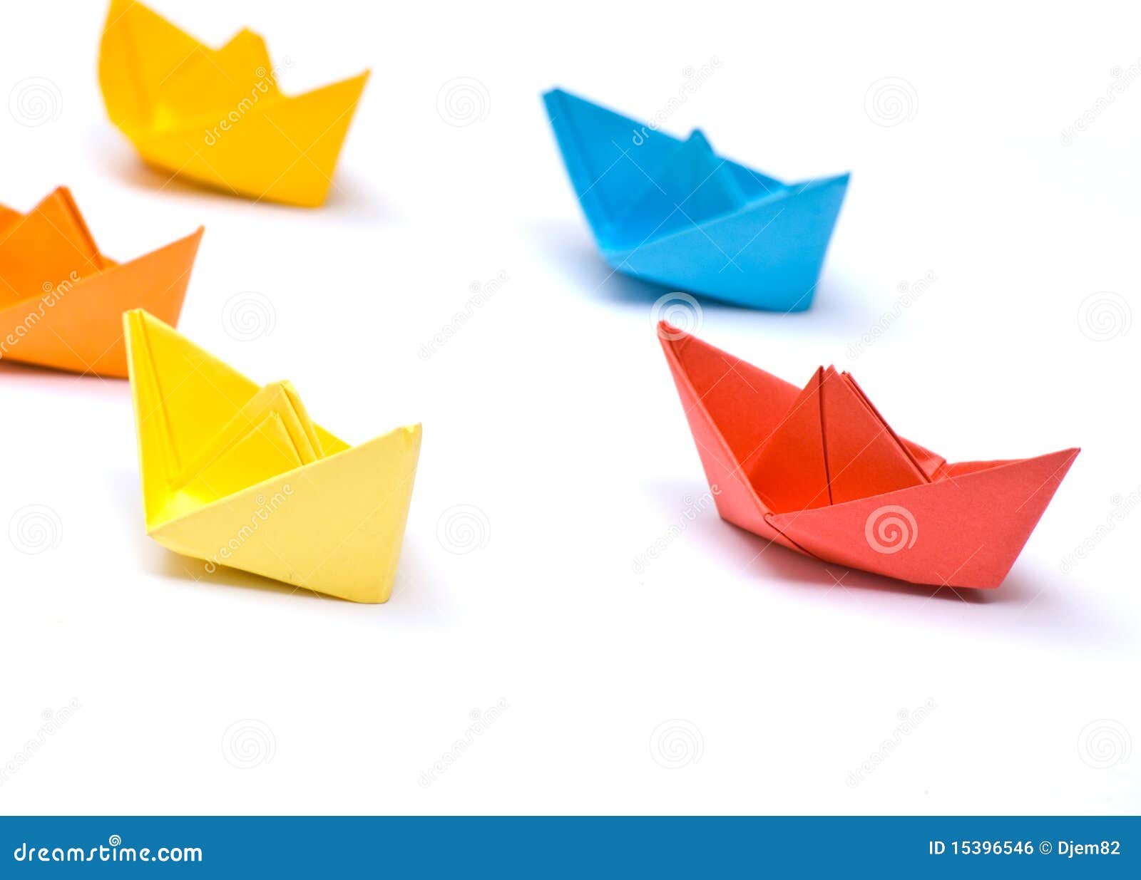 Paper ships stock photo. Image of metaphor, origami, sail - 15396546