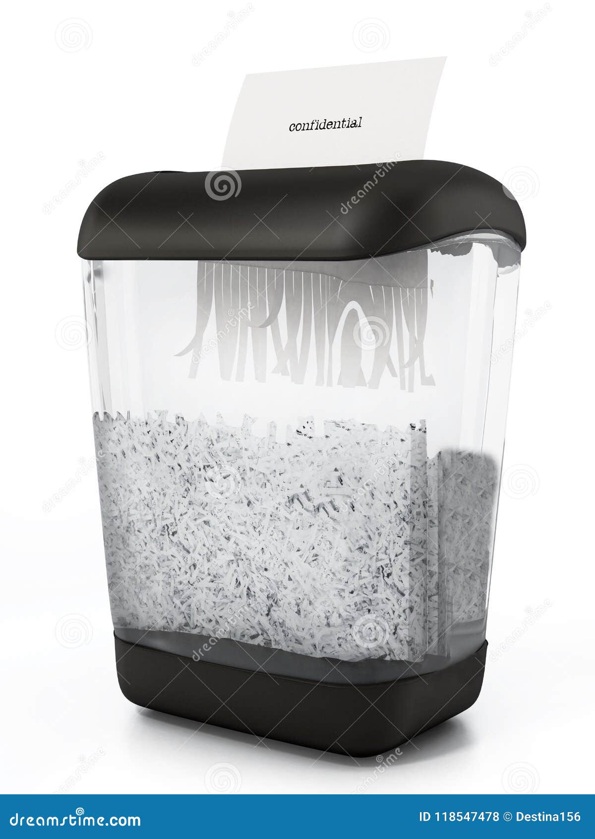 Paper Shredder Icons - Black And White Cartoon Vector | CartoonDealer ...