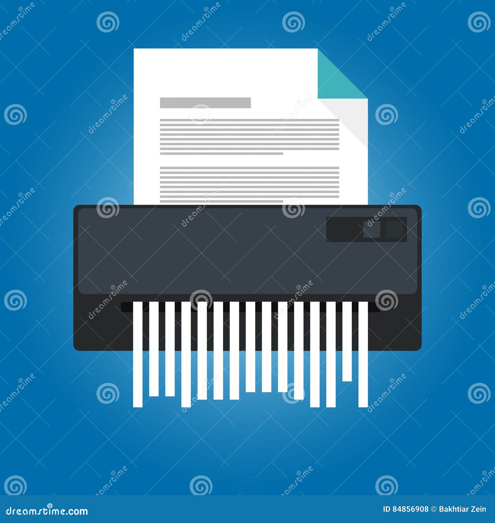 Paper Shredder Icon Document Business Office Information Protection ...
