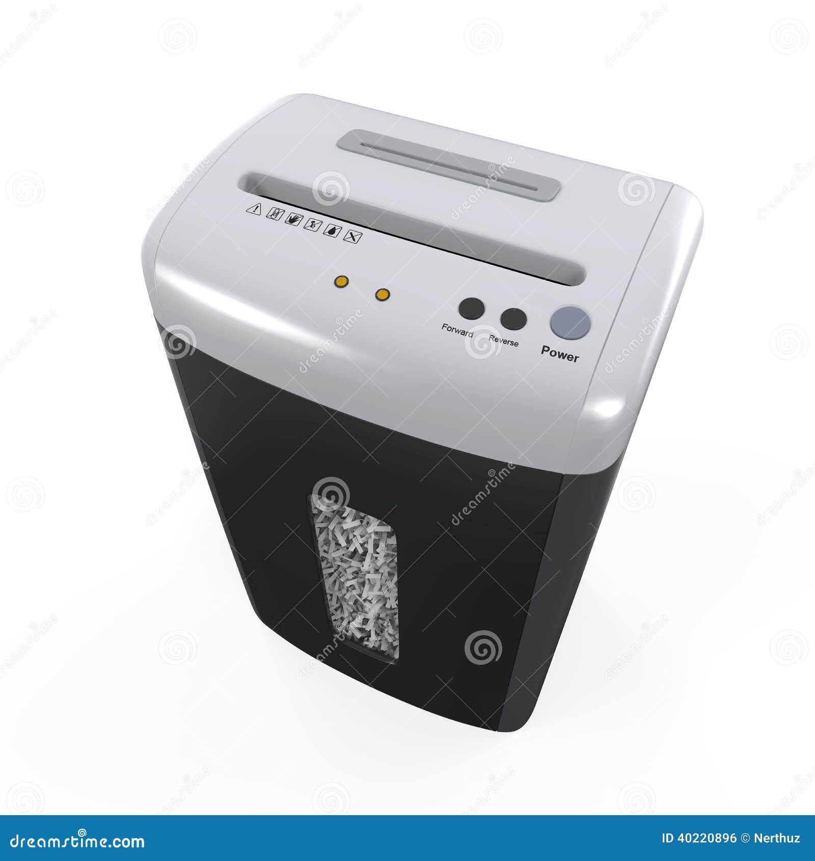 Shredder Machine. Flat Style. Vector Illustration | CartoonDealer.com ...