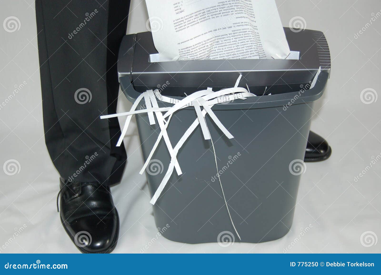Paper shredding stock photo. Image of shredding, shredder - 775250