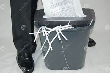 Paper shredding stock photo. Image of shredding, shredder - 775250