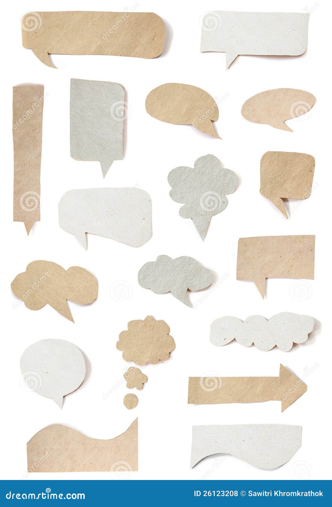 Paper speech bubble stock photo. Image of remember, adhesive - 26123208