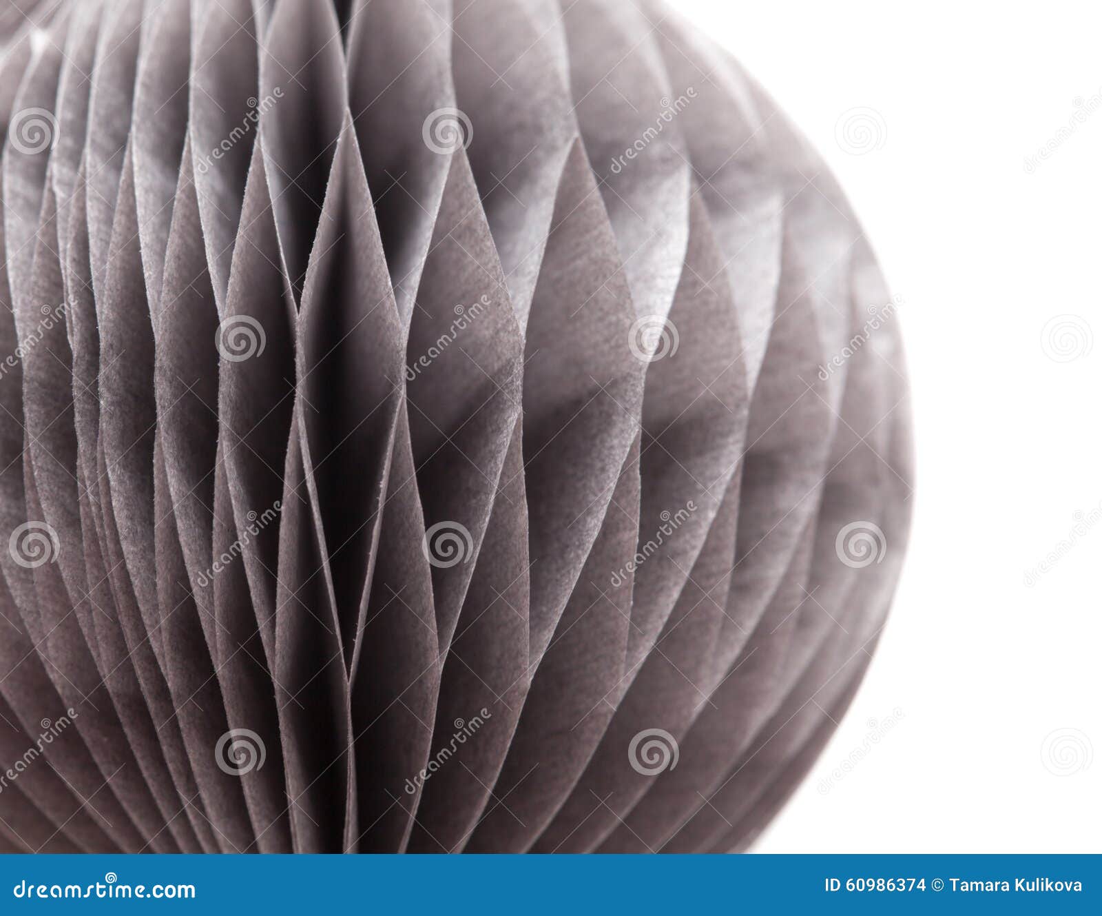 Paper sphere ornament stock photo. Image of cheap, ball - 60986374