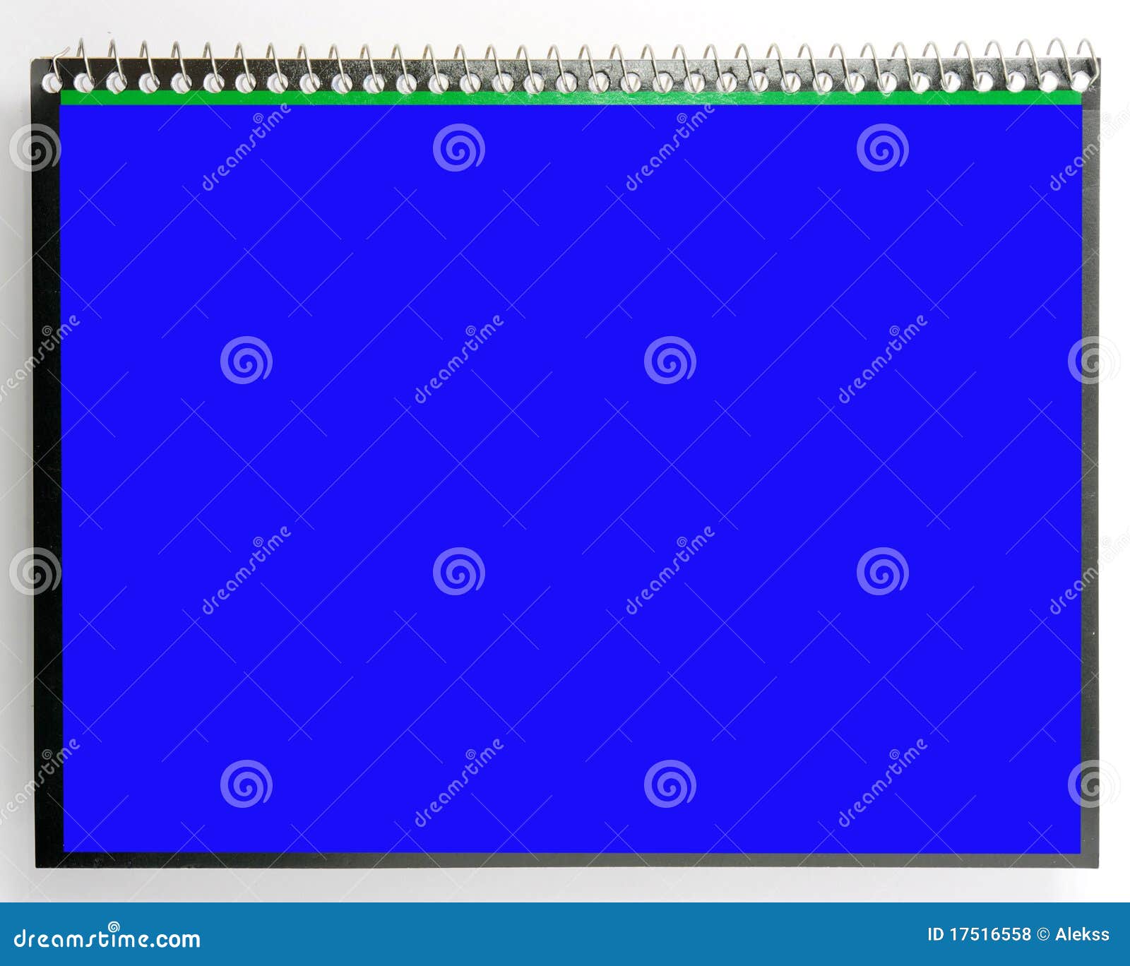 Paper spiral notebook stock photo. Image of book, space - 17516558