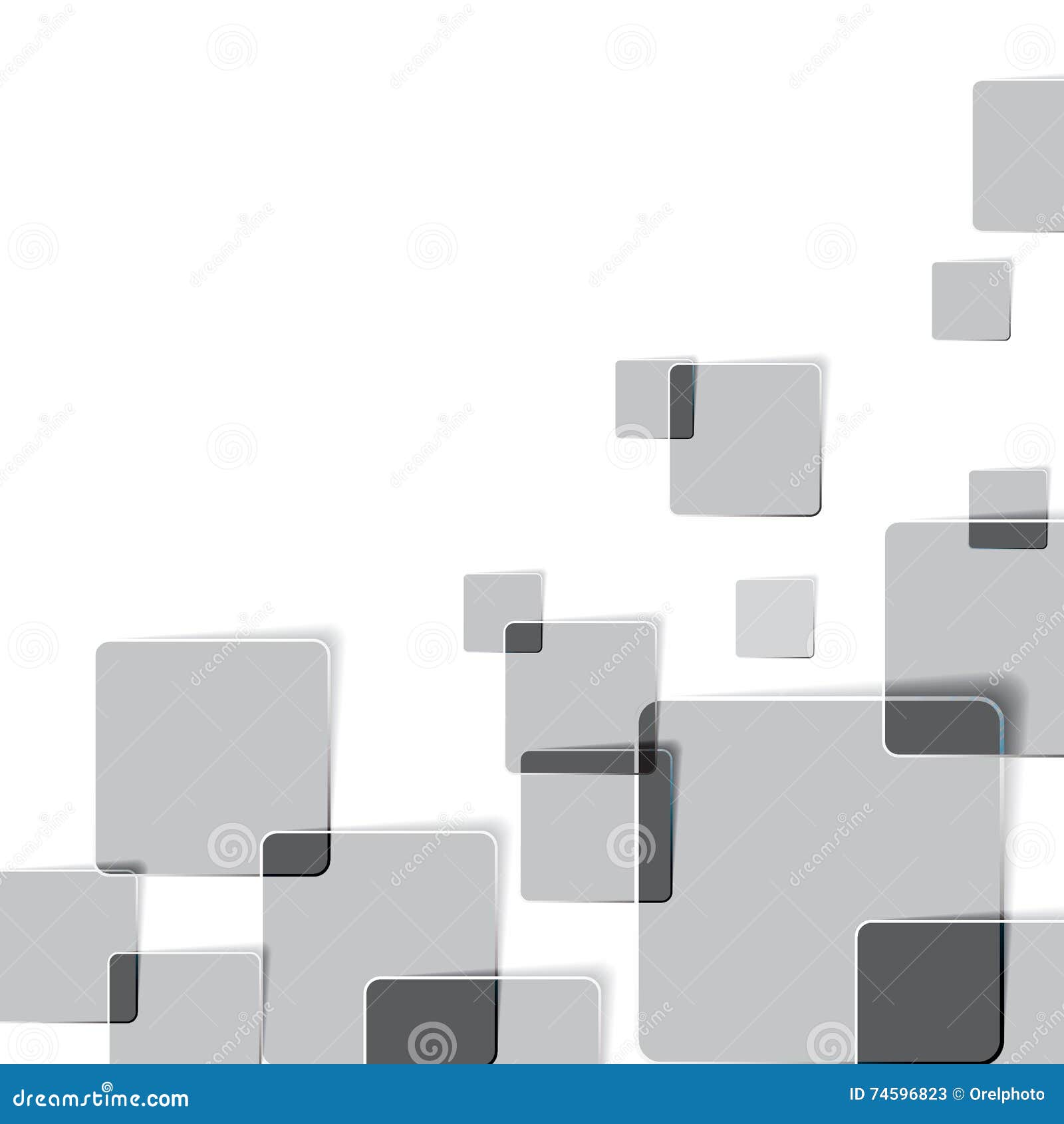 Paper square background stock vector. Illustration of paper - 74596823