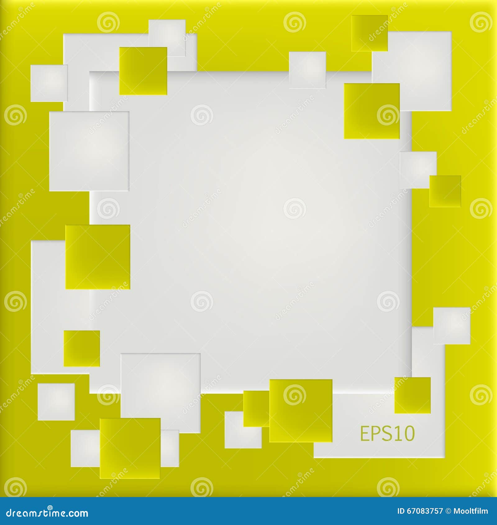 Paper square banners stock vector. Illustration of abstract - 67083757