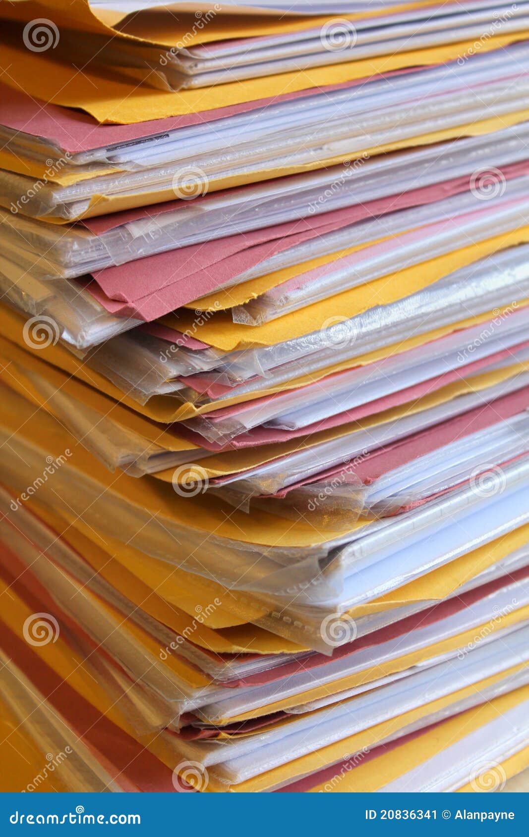 Paper stack stock image. Image of books, office, files - 20836341