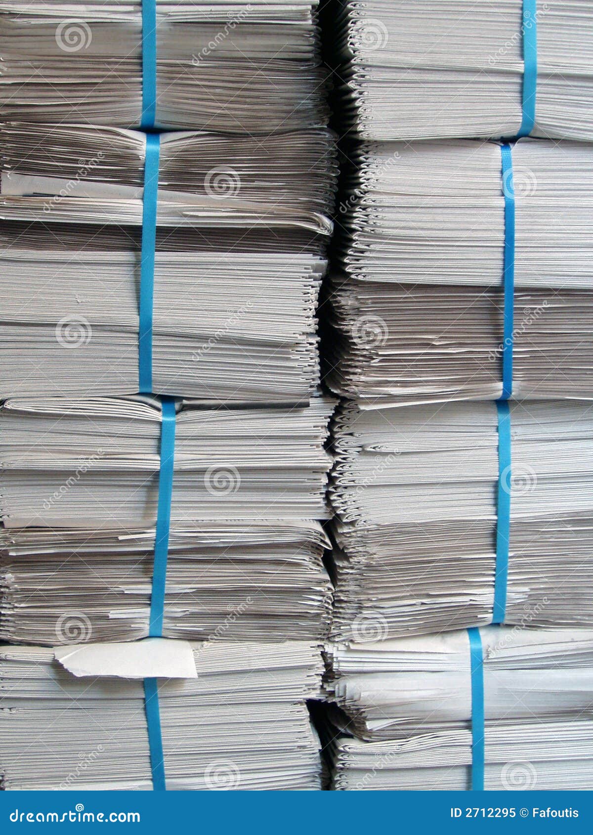 Paper stack stock image. Image of media, bundle, lift - 2712295