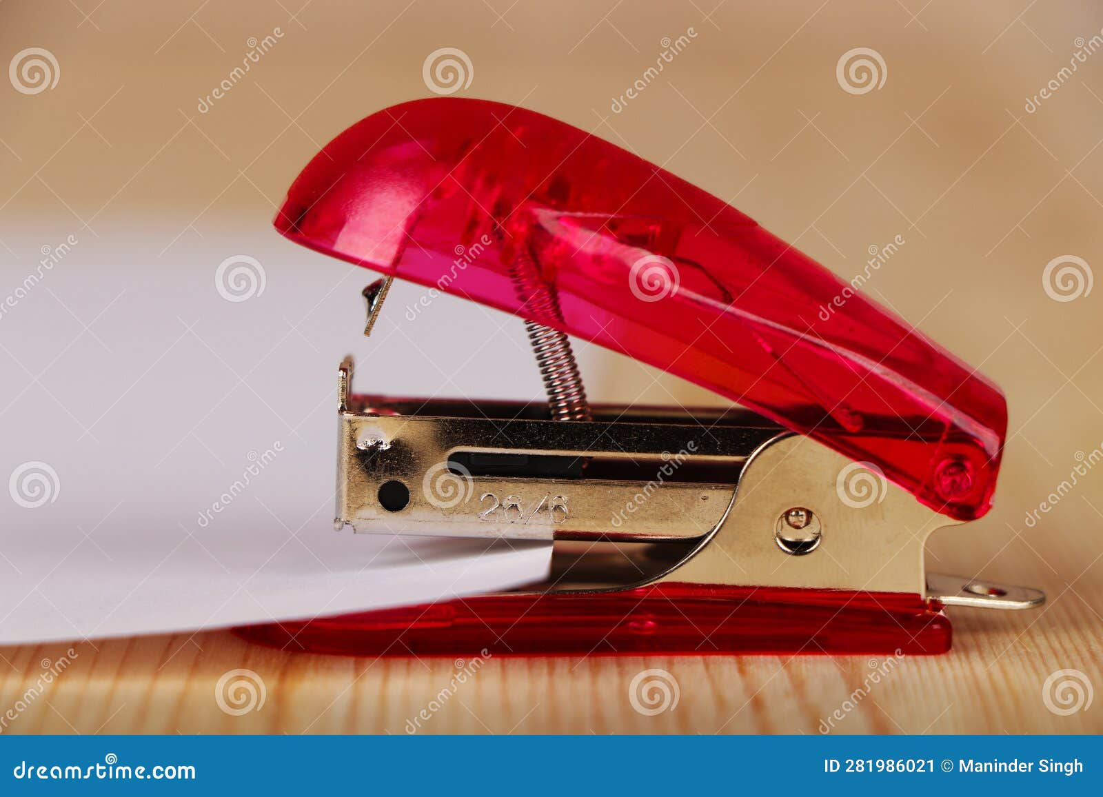 Paper stapler stock image. Image of date, lighting, couple - 281986021