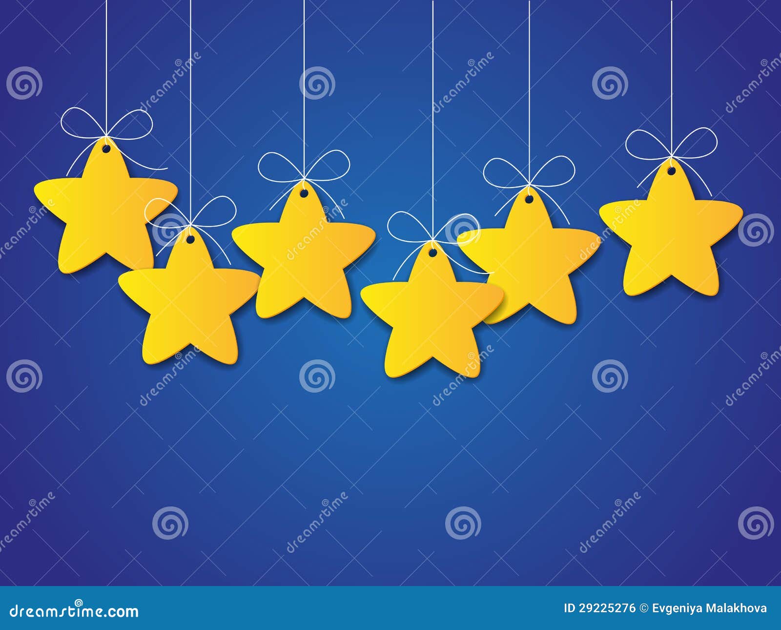 Paper stars background stock vector. Illustration of text - 29225276