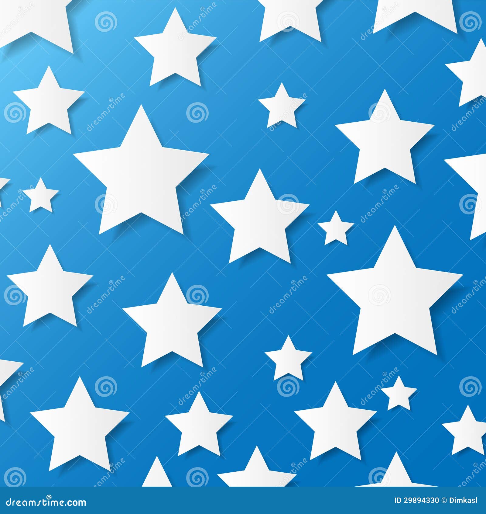 Paper Stars. Vector Illustration Stock Vector - Illustration of point ...