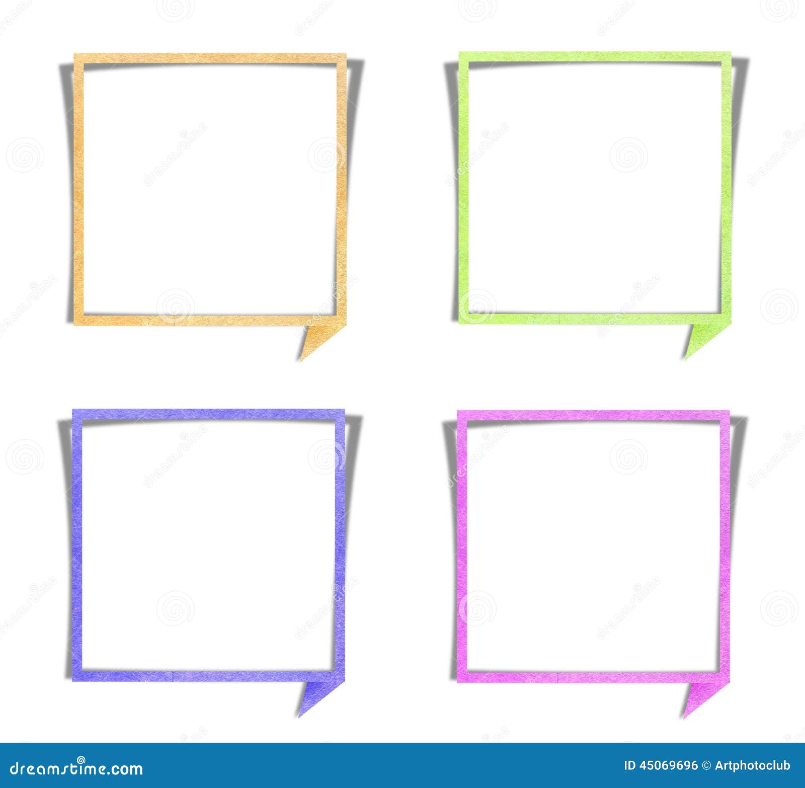 Paper Stick on White Background Stock Photo - Image of book, booking ...