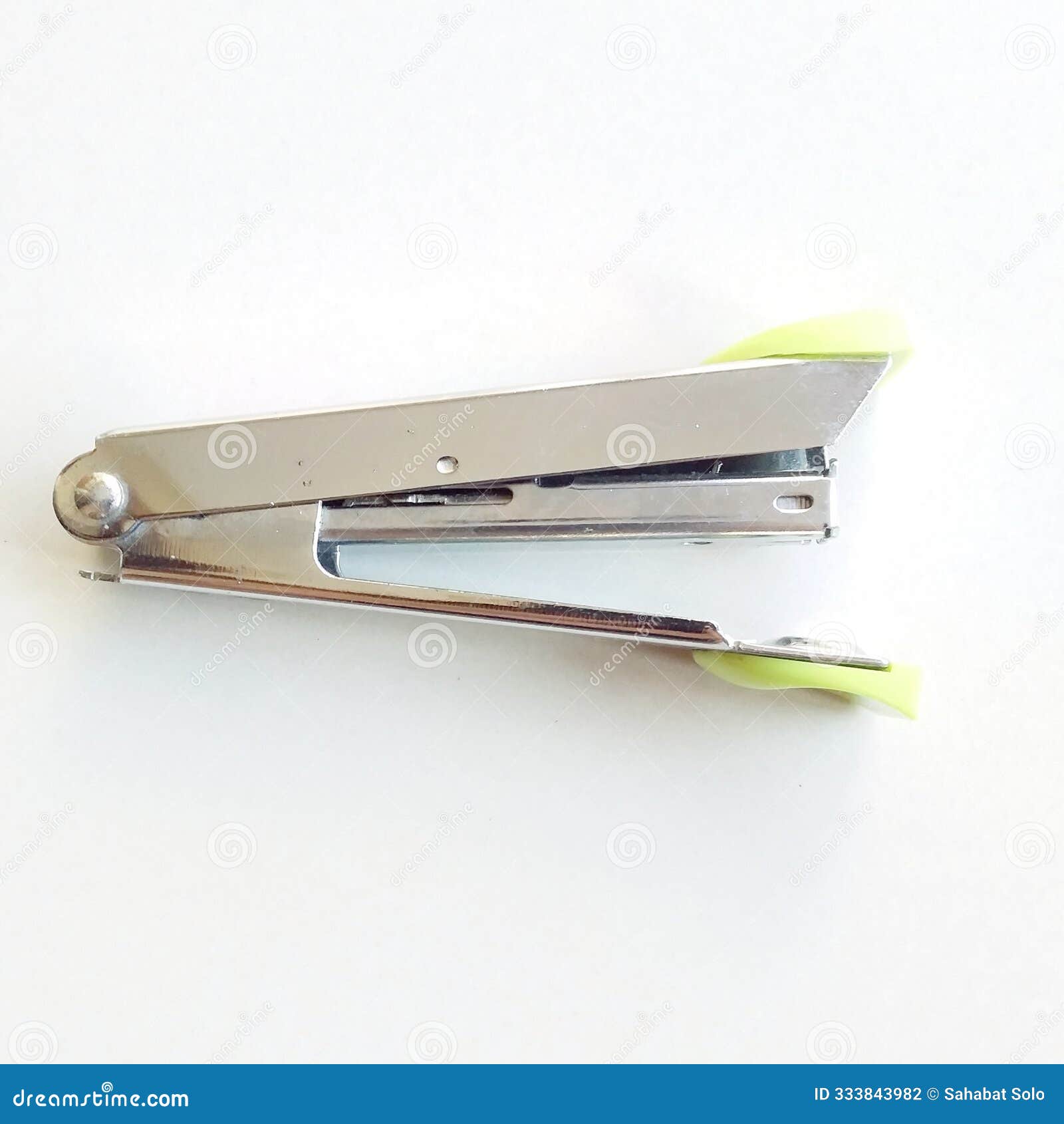 Paper Strapler on the Floor Stock Photo - Image of stapling, used ...