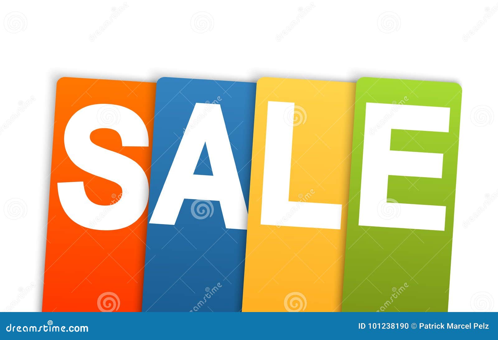 Paper stripes SALE colored stock vector. Illustration of cheaper ...