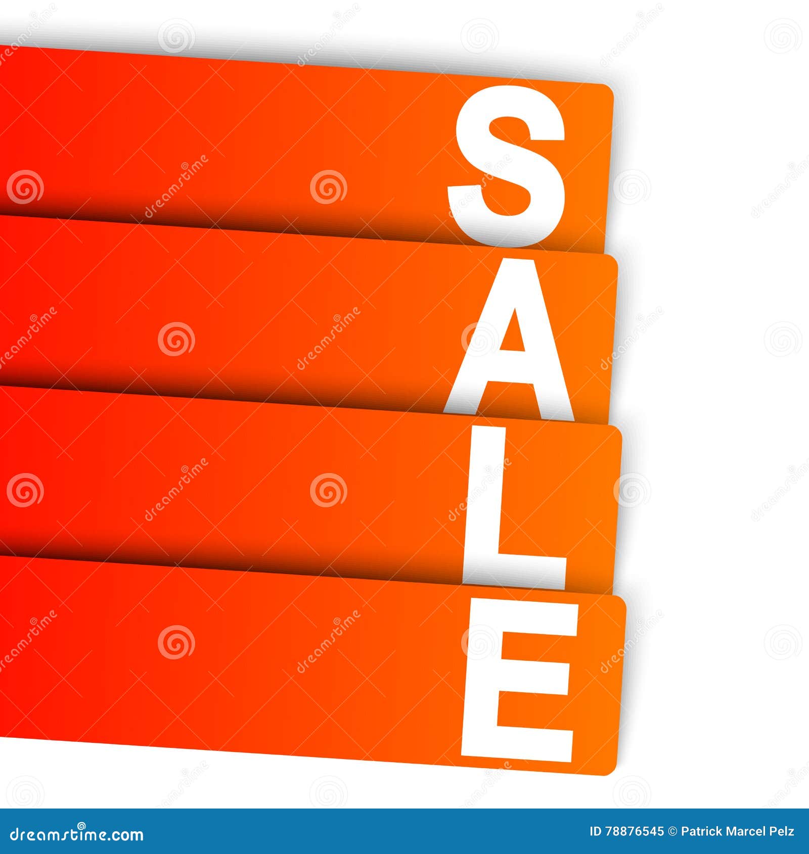 Paper stripes SALE stock vector. Illustration of money - 78876545
